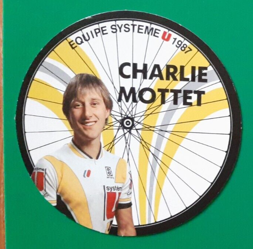 CYCLISME carte cycliste CHARLY MOTTET équipe SYSTEME U 1987 | eBay