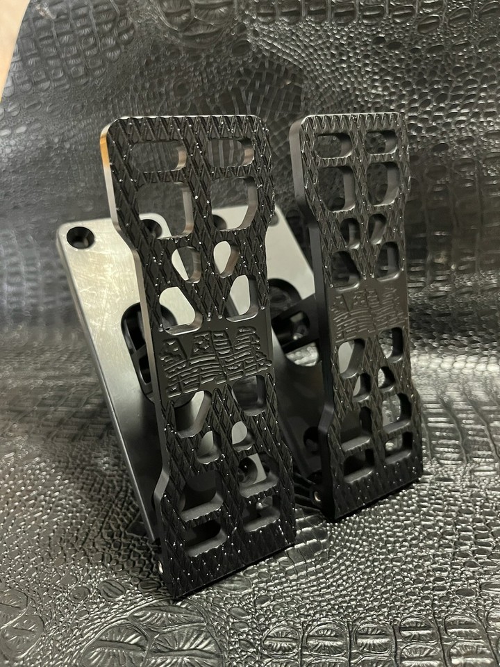 Airboat Gas/Brake Pedal Billet Aircraft Aluminum Anodized | eBay