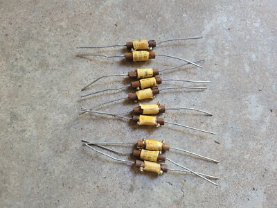 10 NOS Vintage 1970s Western Electric INDR 302AH Resistors 8V74 | eBay