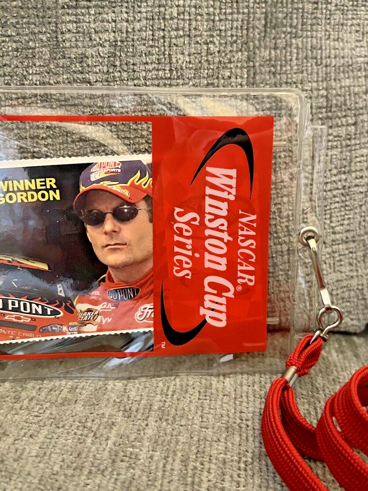 JEFF GORDON #24 Collectible NASCAR ©️ BRISTOL 8/03 Ticket in Holder w ...