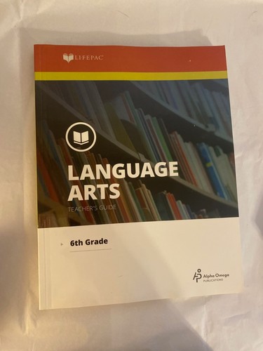 Alpha Omega Language Arts Teachers Guide 6th Grade Lifepac | eBay
