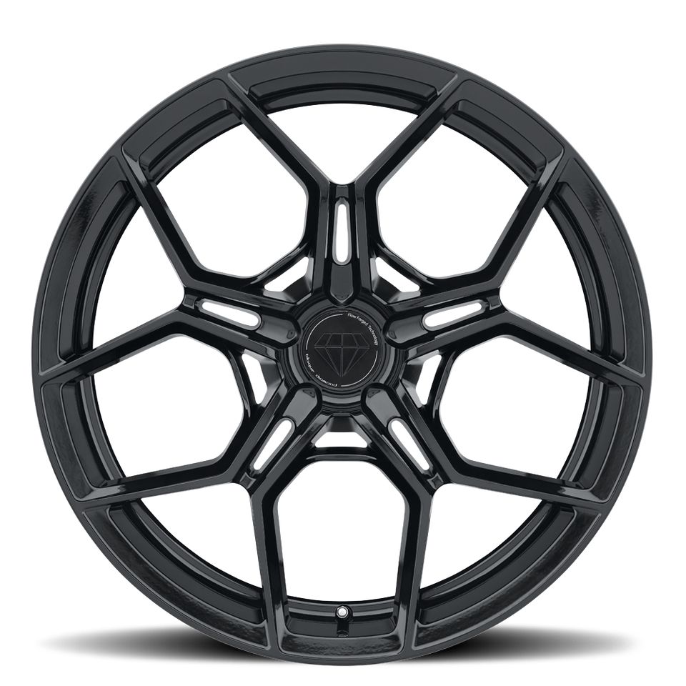 20” BD-F25 GLOSS BLACK WHEELS RIMS FOR MCLAREN 650 720 20X9 AND 20X12 ...