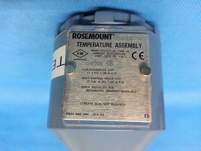 ROSEMOUNT SERIES 68 TEMPERATURE PROBE 00644-1050-2001 ASSEMBLY ...