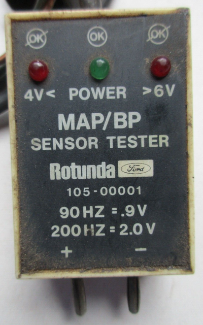 FORD ROTUNDA TOOL MAP/BP SENSOR TESTER 105-00001 IN HARD CASE WORKS for ...