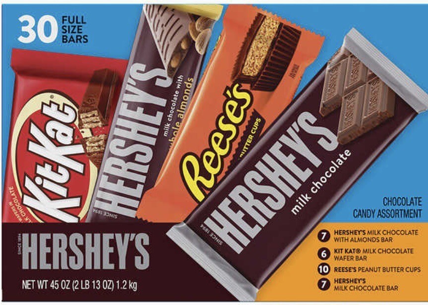 Hershey Chocolate Variety Pack Hersheys Schokoriegel Fotos Und