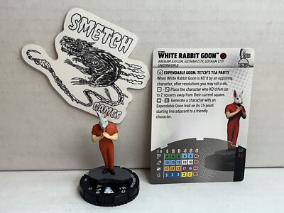 NOT 015 White Rabbit Goon - Common Figure - DC Heroclix - Notorious ...