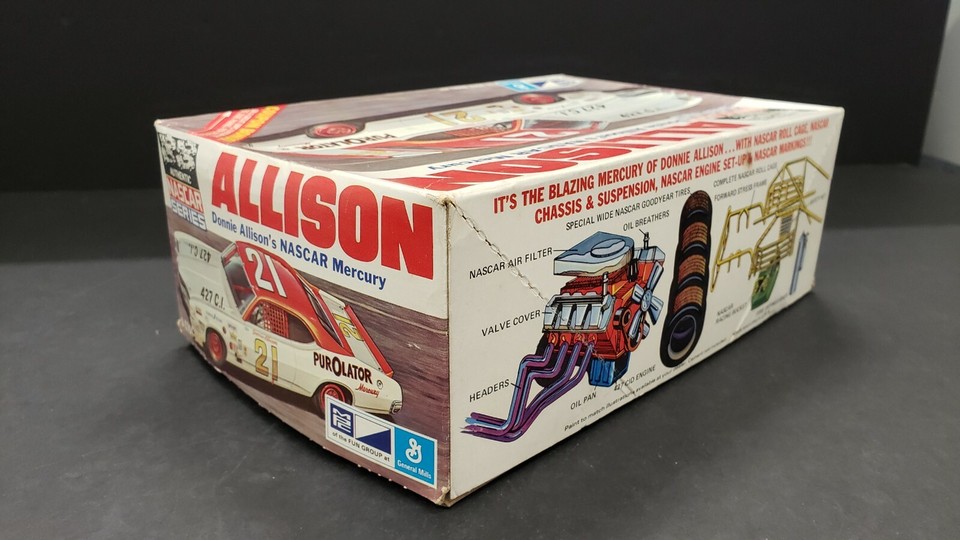 ORIGINAL MPC ALLISON NASCAR 1/25 SCALE J71 | eBay