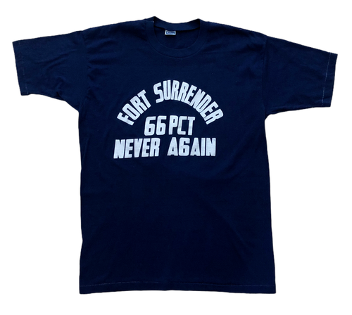 Vintage NYC Police Fort Surrender Never Again 66 Precinct RARE 1978 ...