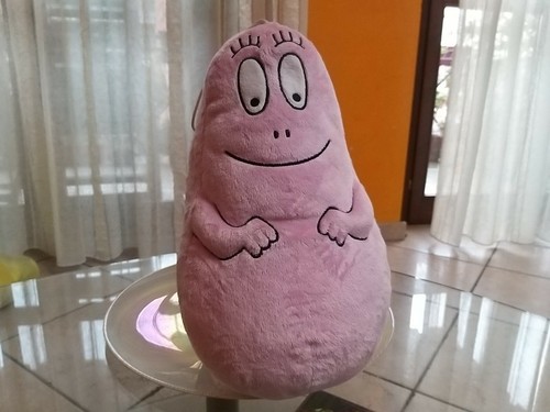 Peluche Barbapapa' Rosa Alto 30 cm Anno 2011 da collezione.