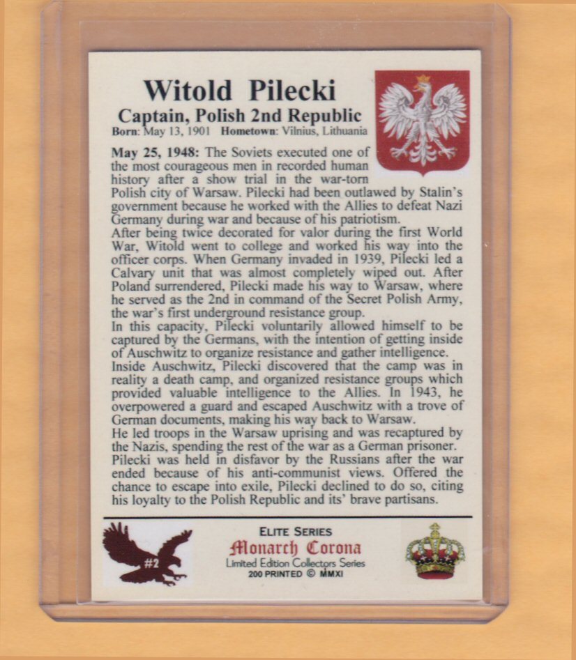 Witold Pilecki, WW2 Polish military hero who escaped Auschwitz / NM+ ...