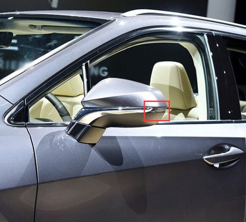 For 15-22 Lexus RX SUV Side Mirror Turn Signal Light Left Side Top ...