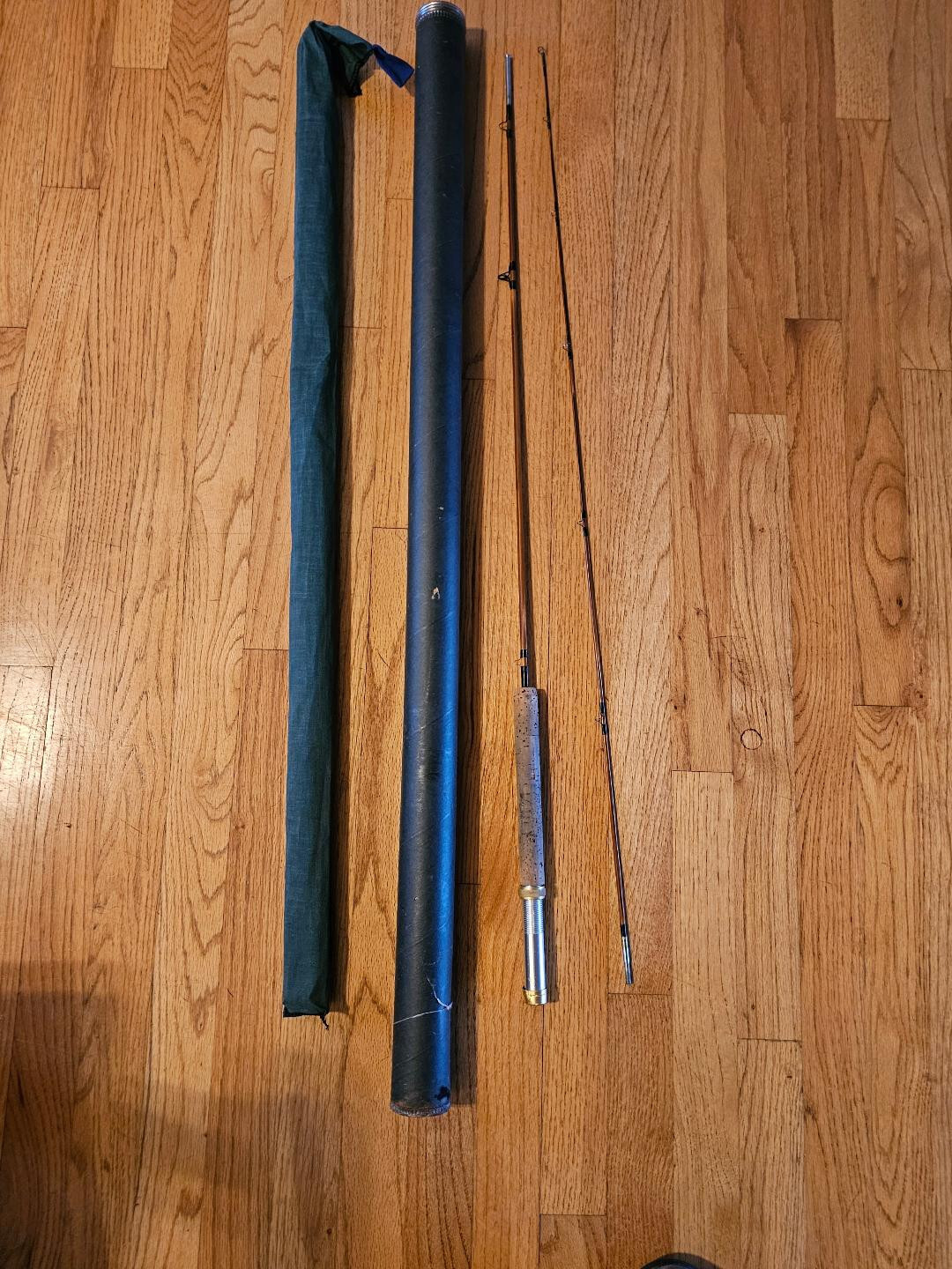 6' Fly Rod, Cover, and Tube, line wt. 4; 8 guides; lightly used. | eBay
