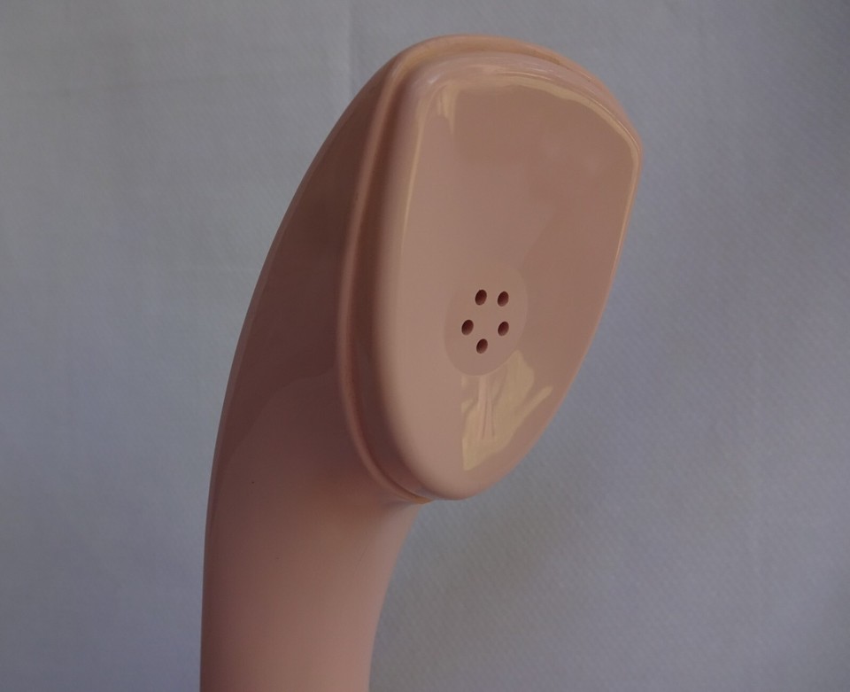 Antique telephone Pink Ericofon Fully working touch tone, rare color | eBay