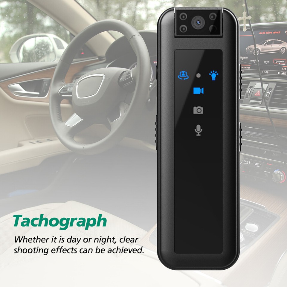 1080P Portable Police Body Camera Pocket Video Audio Recorder Night ...