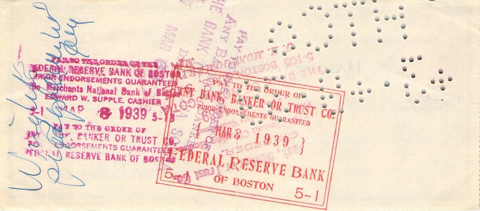 HARVARD TRUST CO CAMBRIDGE MASS NO PROTEST CANADA POSTAGE AS REVENUE ...