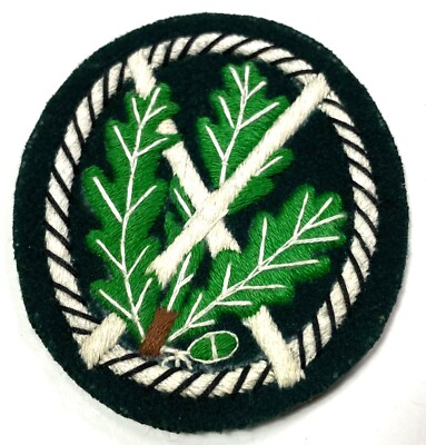 WWII GERMAN HEER ARMY EM SKI JAGER TUNIC SLEEVE INSIGNIA PATCH | eBay