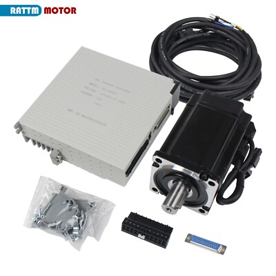US SHIP】Servo Motor Kit 1000W 110V Servo Motor without Brake+Driver | eBay