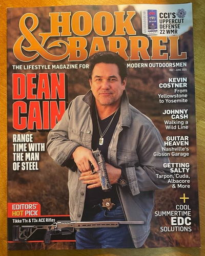 DEAN CAIN Superman & KEVIN COSTNER Yellowstone HOOK & BARREL Magazine ...
