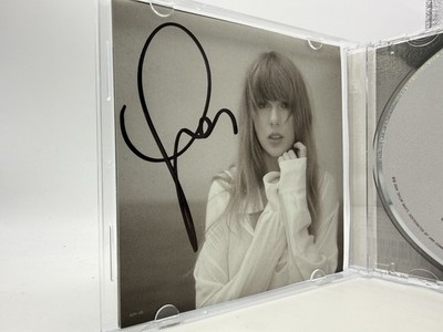 The Tortured Poets Department TTPD Taylor Swift CD - SIGNED AUTOGRAPHED ...