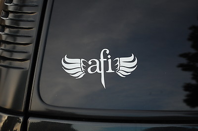 AFI Sticker Decal Vinyl 6" X 3.25" Punk Rock Window (V9) | eBay