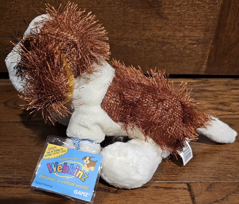 Webkinz St Bernard NEW WITH CODE by Ganz RETIRED (Full Size HM012) | eBay