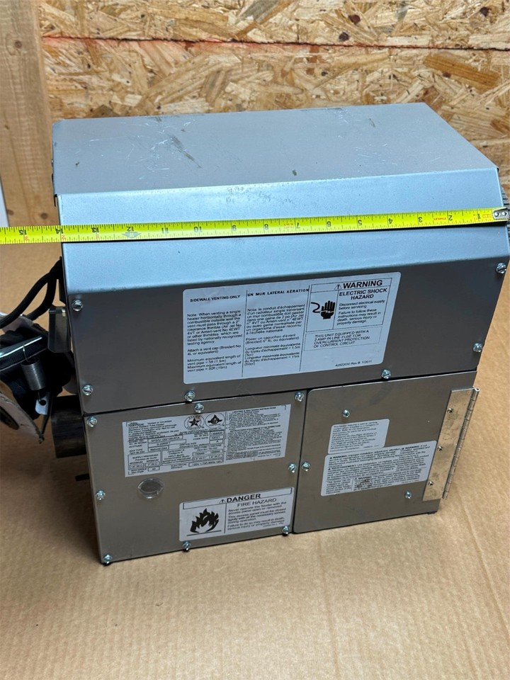 Sunstar SPS/U 150/100-N7A Natural Gas Infrared Radiant Tube Heater 150k ...