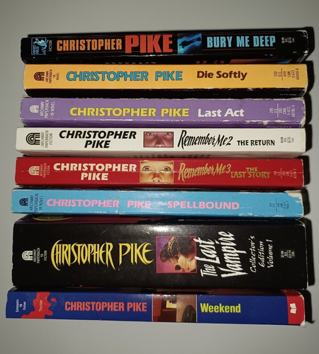 Lot of 10 Christopher Pike YA Horror Paperback Books Remember Me ...