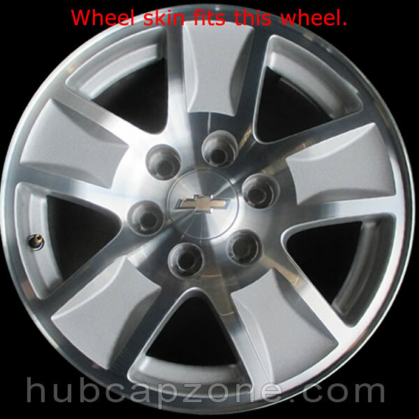 Chrome Chevy Chevrolet Silverado 1500 Truck 2014-2018 Chrome Wheel ...