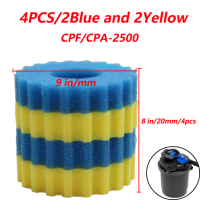 Sponge Filter Pad for CPF/CPA-2500 Pressure Pond Filter Koi Fish ...