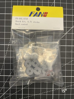 Fan RC RC 10 Front Shock Kit .71 Stroke Hard Anodized Top Load Shocks ...