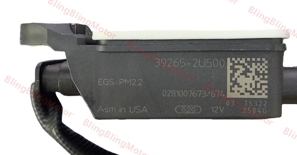 Diesel Particulate Sensor 39265-2U500 For 2019 Optima JF 1.6 CRDi | eBay