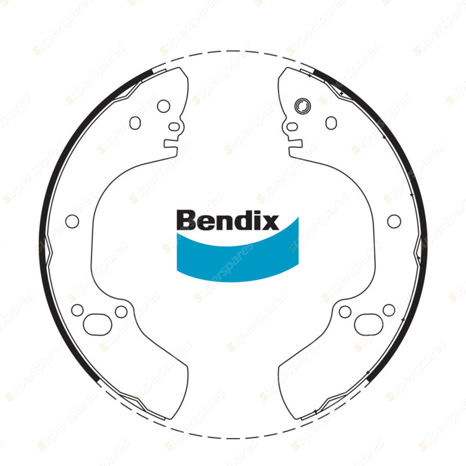 Bendix 4WD Brake Pads Shoes Set for Holden Rodeo TF 2.2 i 87 kW 3.2 i ...