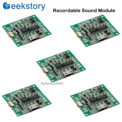 5 PCS 8MB Recordable Sound Module MP3 Music Box Voice Player ...