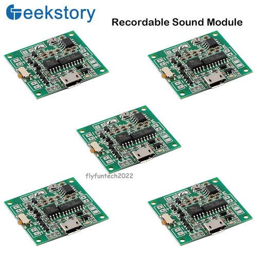 5 PCS 8MB Recordable Sound Module MP3 Music Box Voice Player ...