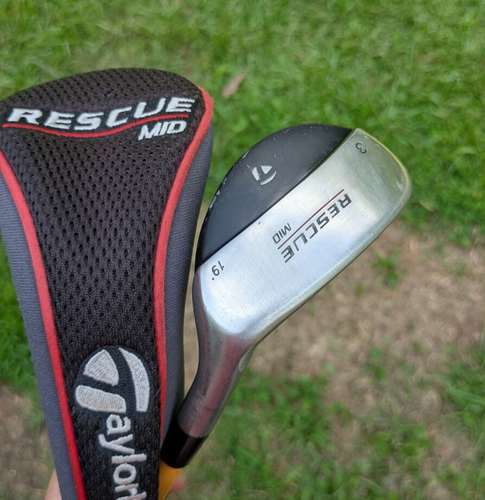 TaylorMade Rescue Mid 3 Hybrid 3H (19°) – Regular Flex Graphite – Right ...