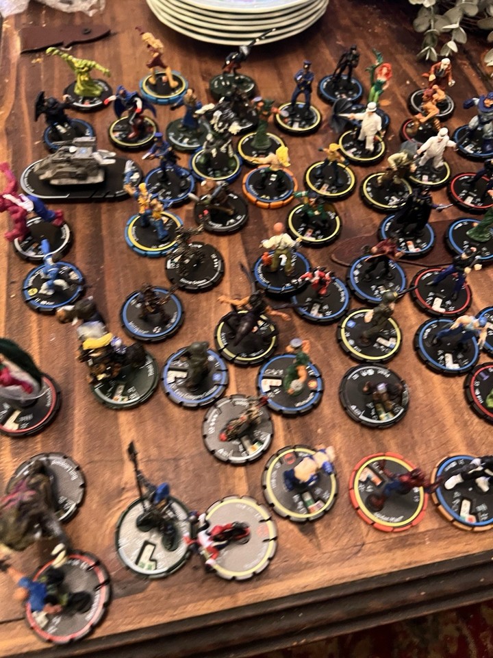 Heroclix Lot Dc And Marvel - 101 Piece Total | eBay