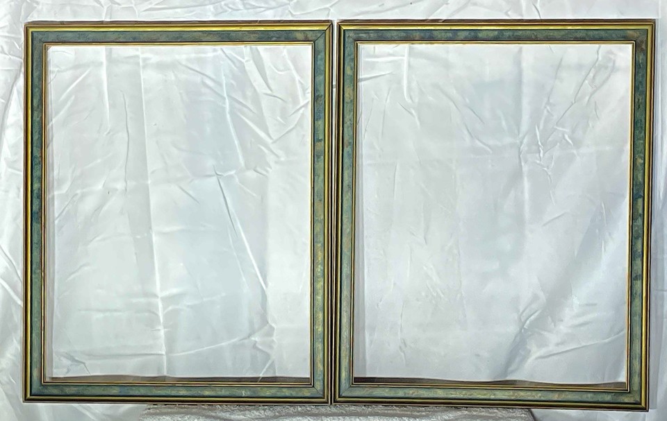 ANTIQUE FITS 11" X 15" PICTURE FRAME GOLD GILT AESTHETIC WOOD VICTORIAN ...