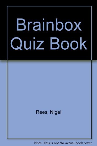 Brainbox Quiz Book By Nigel Rees | eBay