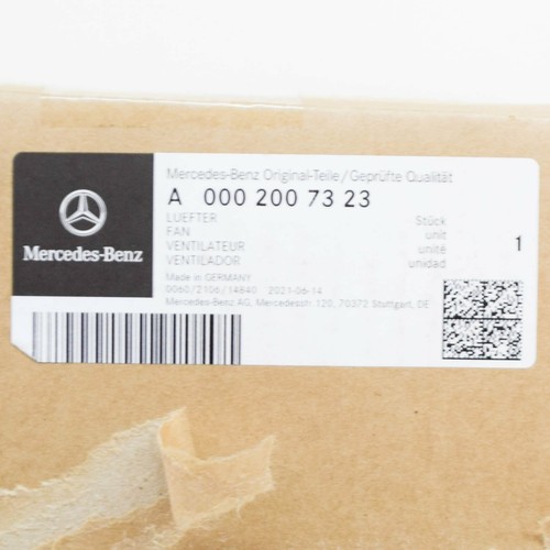 NEW MERCEDES-BENZ VITO W639 RADIATOR FAN A0002007323 ORIGINAL 000-200 ...