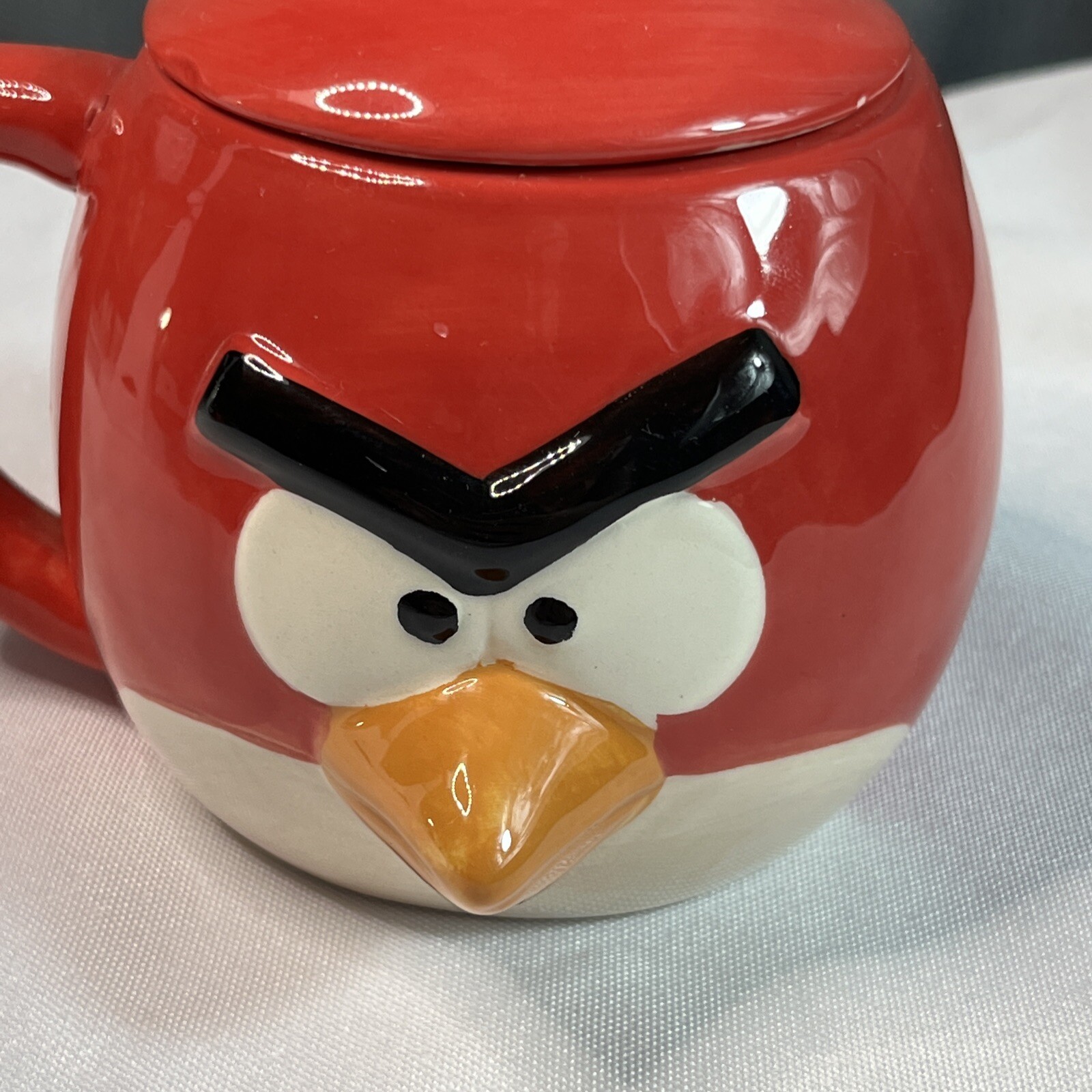 ANGRY BIRDS Big Red Collectible Tea or Coffee Mug With Lid | eBay