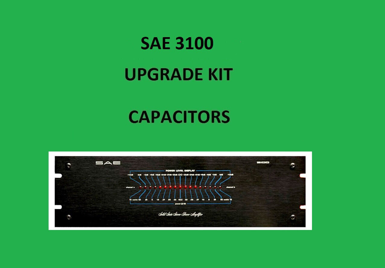 Power Amplifier SAE 3100 Repair KIT - all capacitors | eBay