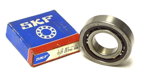 NEW SKF 1/2 SET 7207 CD/P4A DGA ANGULAR CONTACT BEARING 35 MM X 72 MM X ...