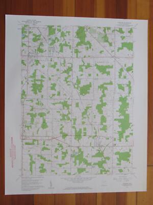 Atwater Ohio 1961 Original Vintage USGS Topo Map | eBay