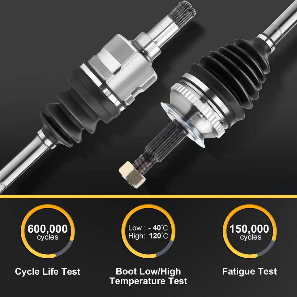 2X CV Axle Shaft Assembly Front Left & Right for Infiniti G25 2011-2012 ...