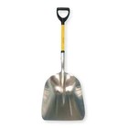 Ampco Safety Tools S-80Fg Scoop Shovel, Aluminum Blade, 23 In L Yellow ...