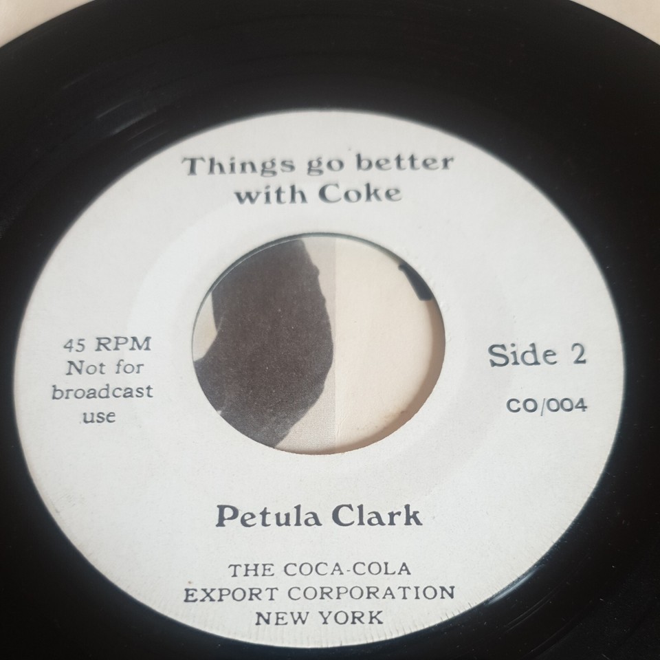 Petula Clark the Everly Brothers Things Go Better Witj Coke Coca Cola ...