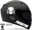 Predator Motorcycle helmet decals. Helmet sticker Honda Suzuki Yamaha ...