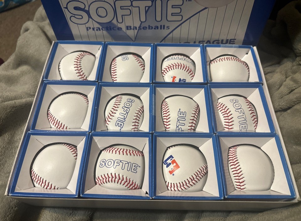 Jugs Sports - Realstic Bounce Softie Game Balls - 1 Dozen 9” Baseballs ...