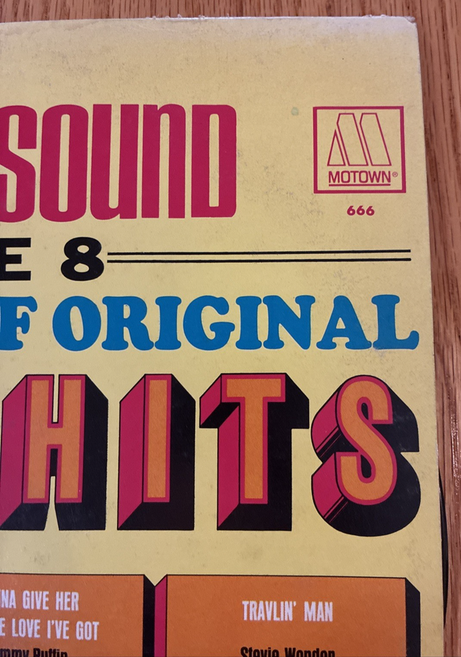 The Motown Sound Vol 8 A Collection Of Original 16 Big Hits LP MS666 ...