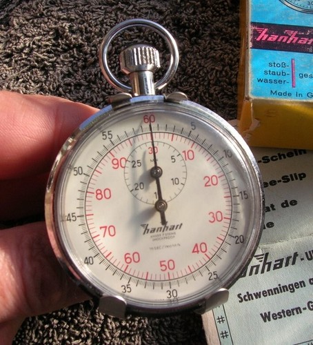 RALLY CAR STOP CLOCK TIMER PORSCHE 356 911 FERRARI MB BMW CLASSIC DASH ...